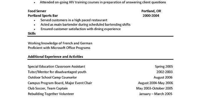 How To Write A Killer TEFL Resume Or C V With Examples 2022 